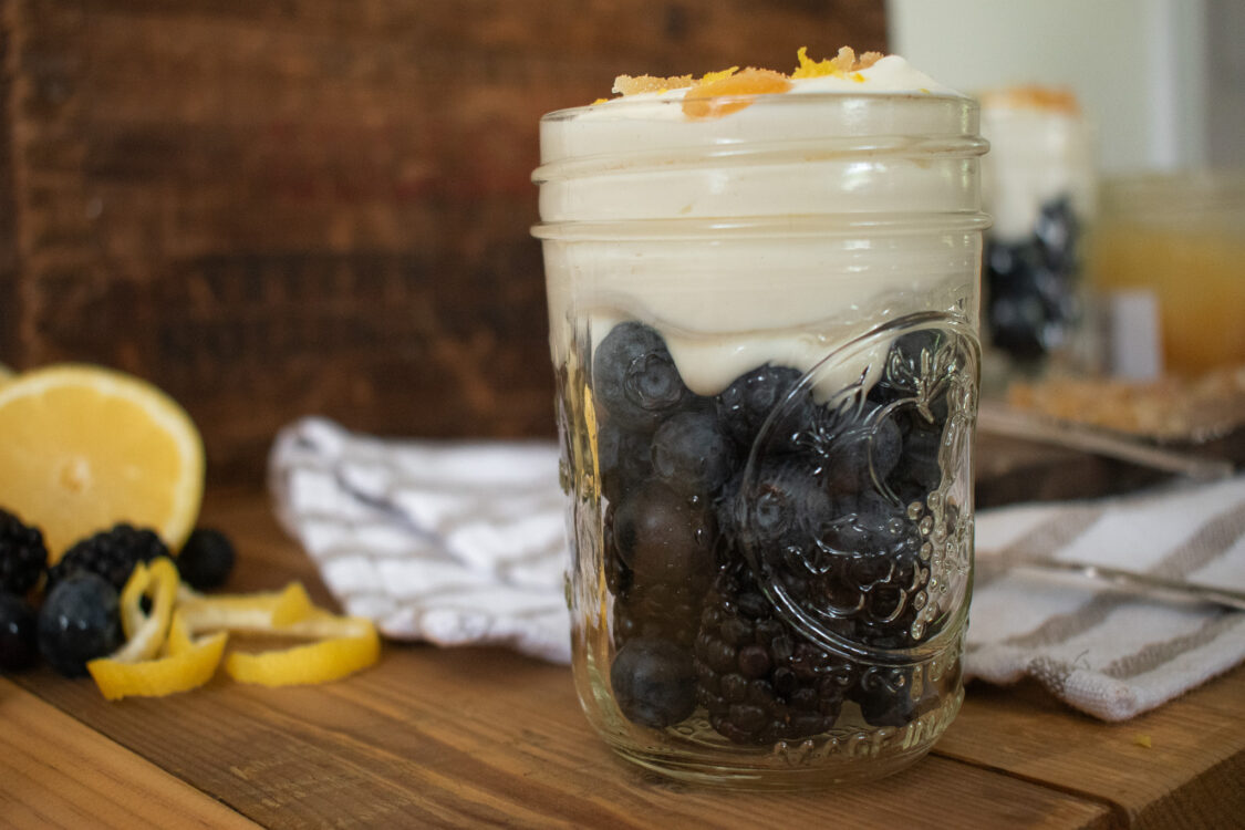 Lemon-Ginger Greek Yogurt Parfait: Brain healthy dessert - Selah